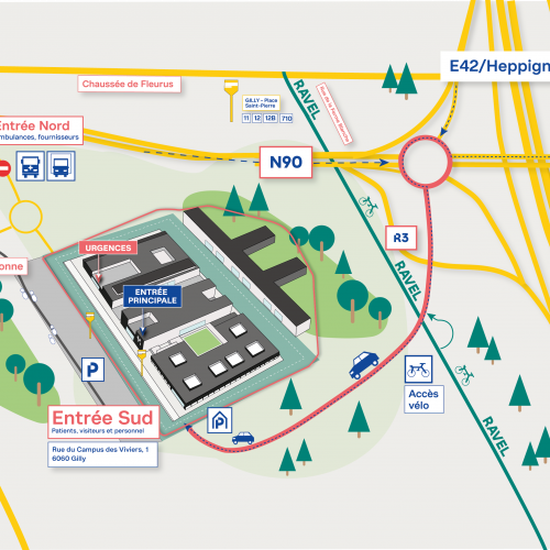 Les Viviers | Grand Hôpital de Charleroi